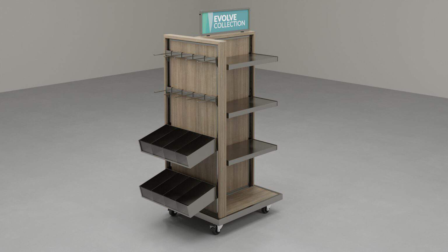 Evolve - OPTO International - Modular & Custom Retail Displays
