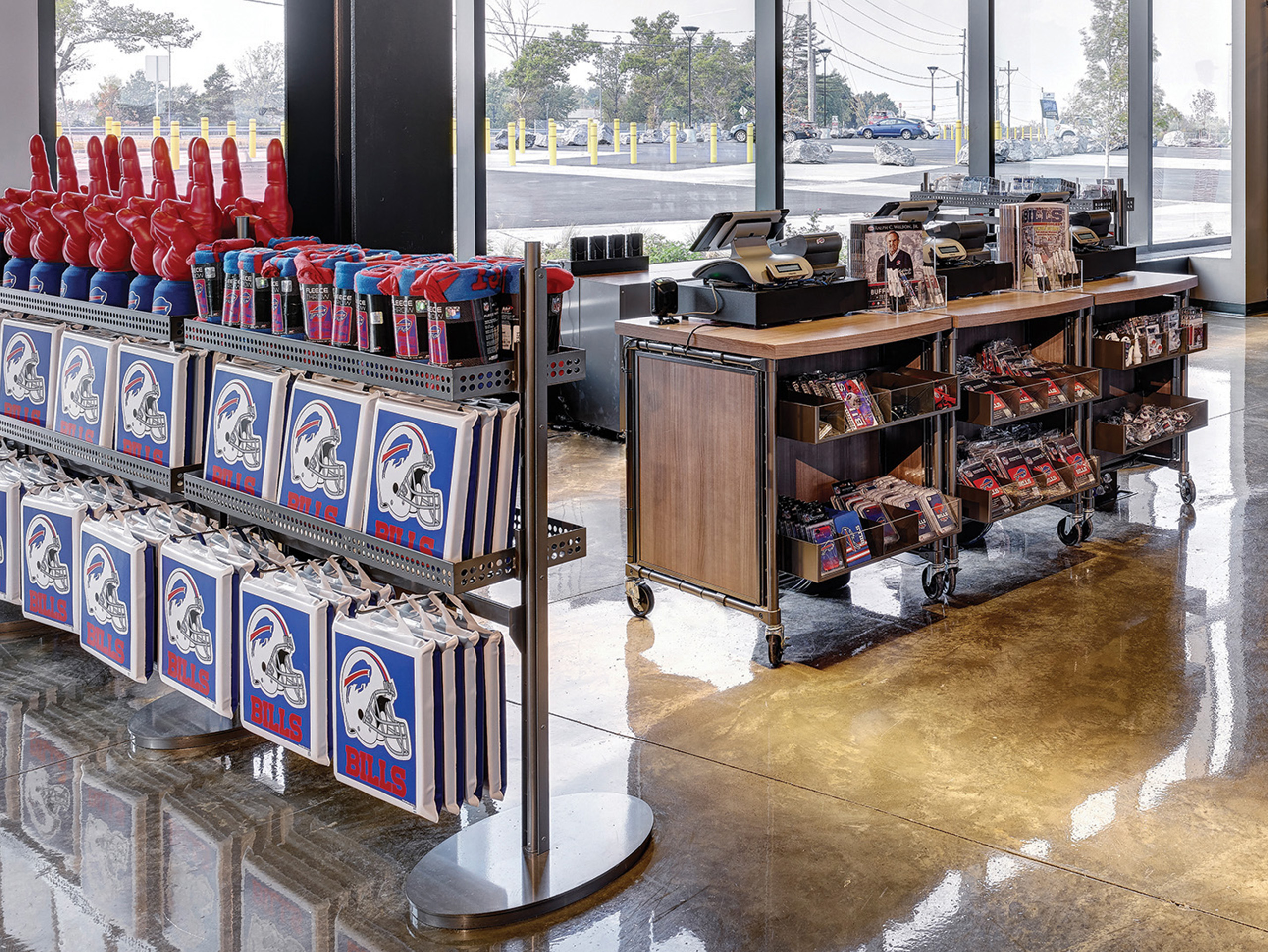 Buffalo Bills Team Store - OPTO International - Modular & Custom Retail ...