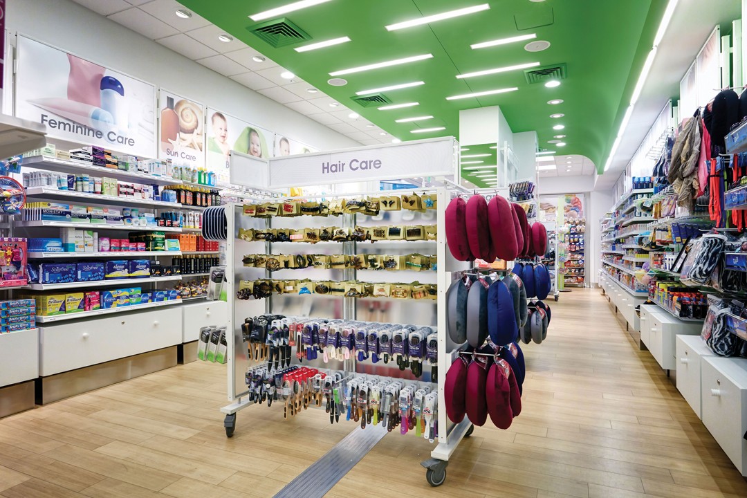 Air Essentials Airport Store - OPTO International - Modular & Custom ...