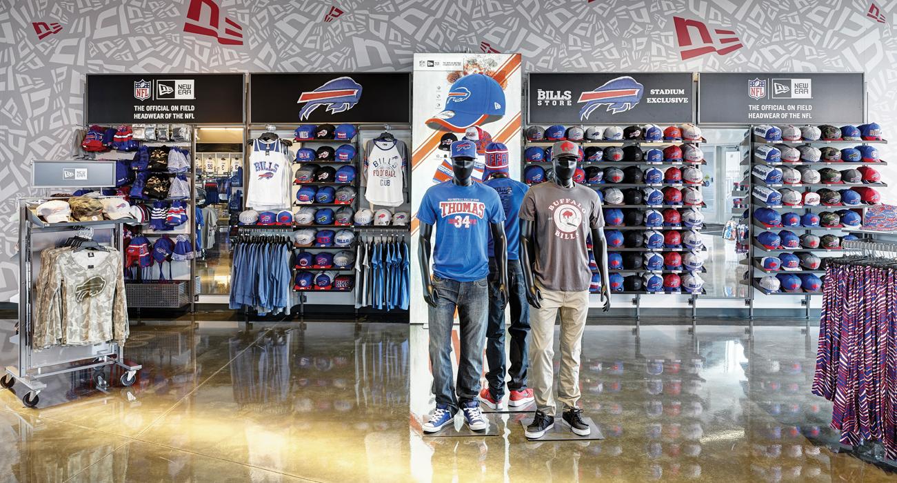 Buffalo Bills Team Store - OPTO International - Modular & Custom Retail ...