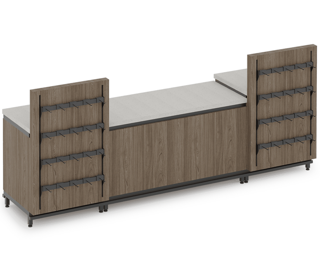 Modular Millwork Counter - OPTO International - Modular & Custom Retail ...