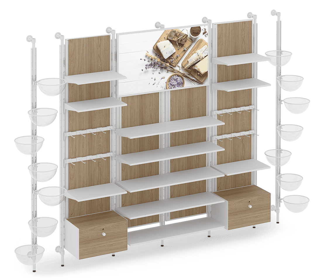 Classic Collection Post Wall System - OPTO International - Modular ...