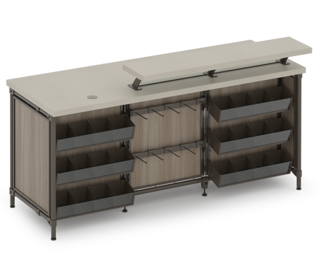 Classic Collection 3-Module Counter - OPTO International - Modular ...