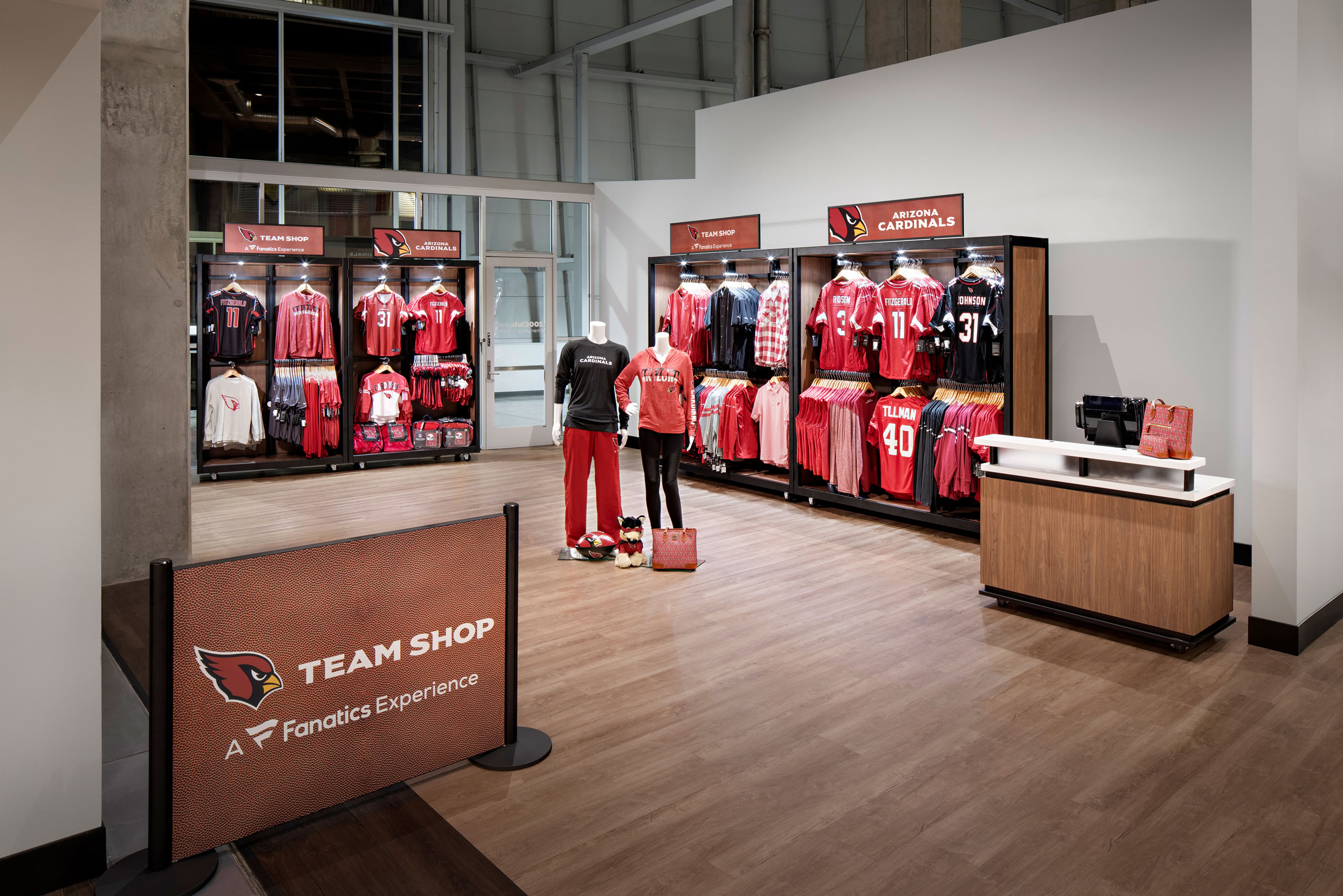 Arizona Cardinals Mobile Clamshells - OPTO International - Modular ...