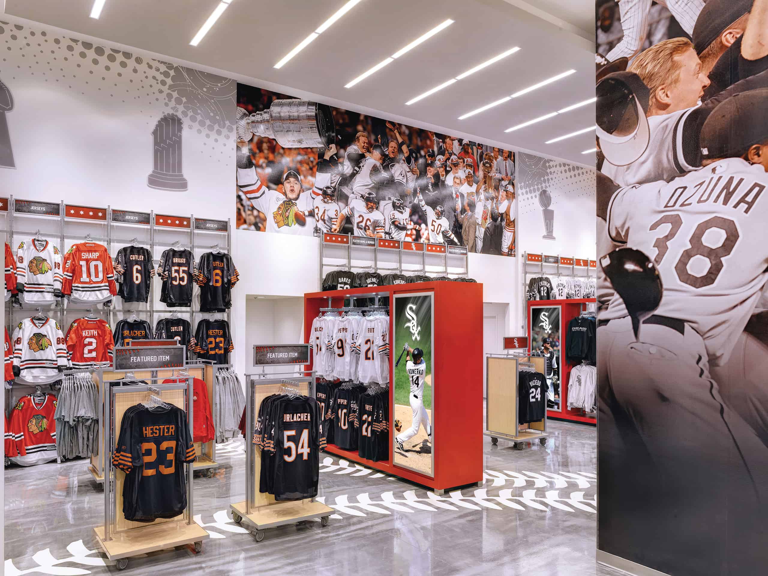 Chicago Sports Depot - OPTO International Modular & Custom Retail Displays