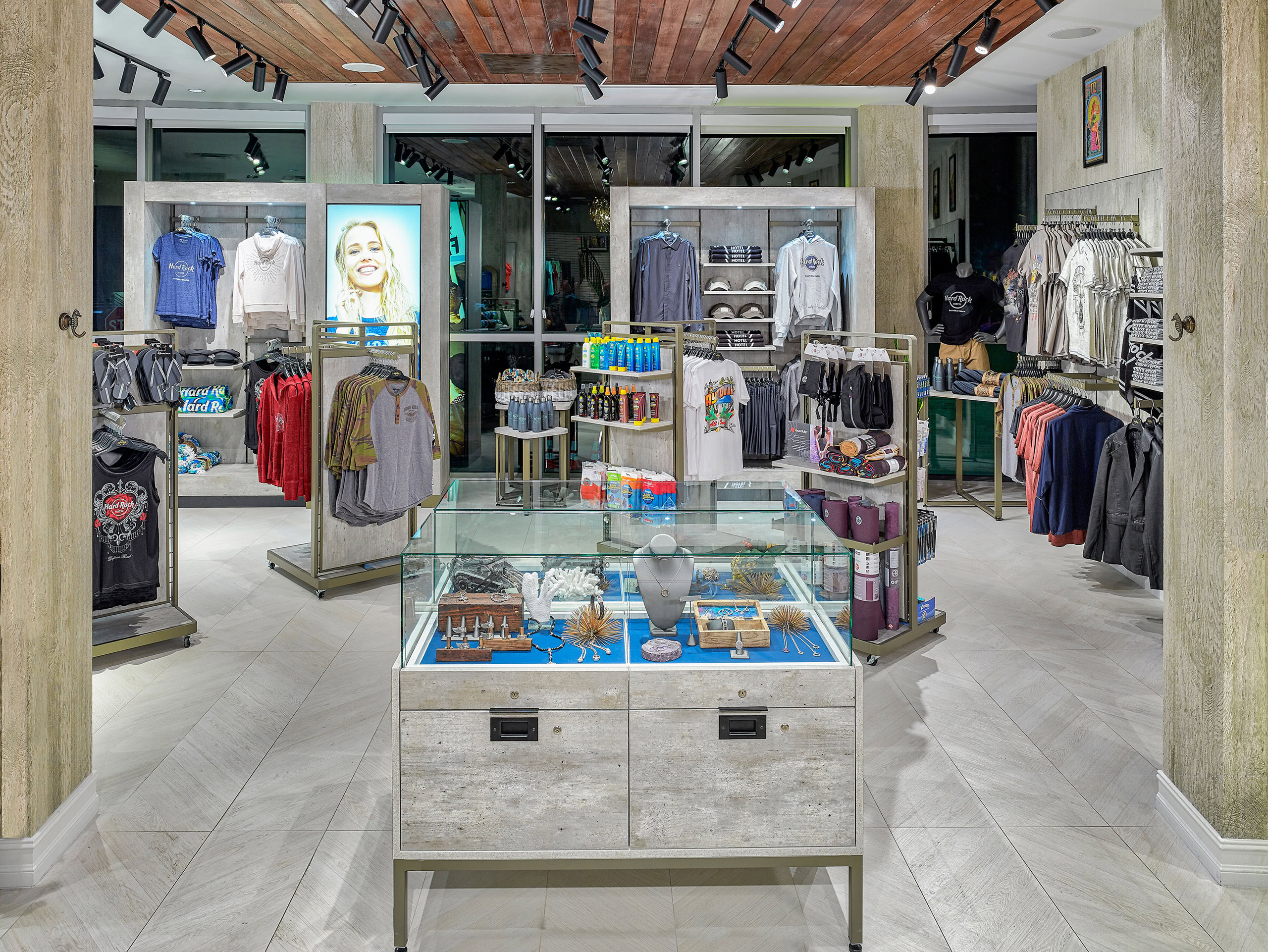 Hard Rock Hotel - OPTO International - Modular & Custom Retail Displays