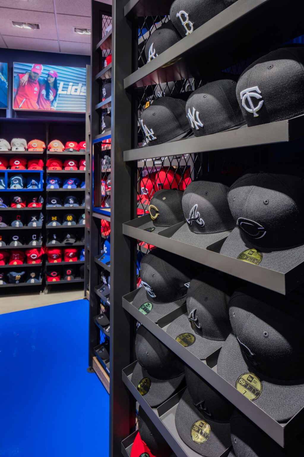 LIDS Sports Group - OPTO International - Modular & Custom Retail Displays