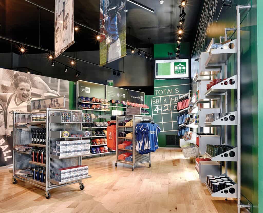 Atlanta Hawks Team Store - OPTO International - Modular & Custom Retail ...