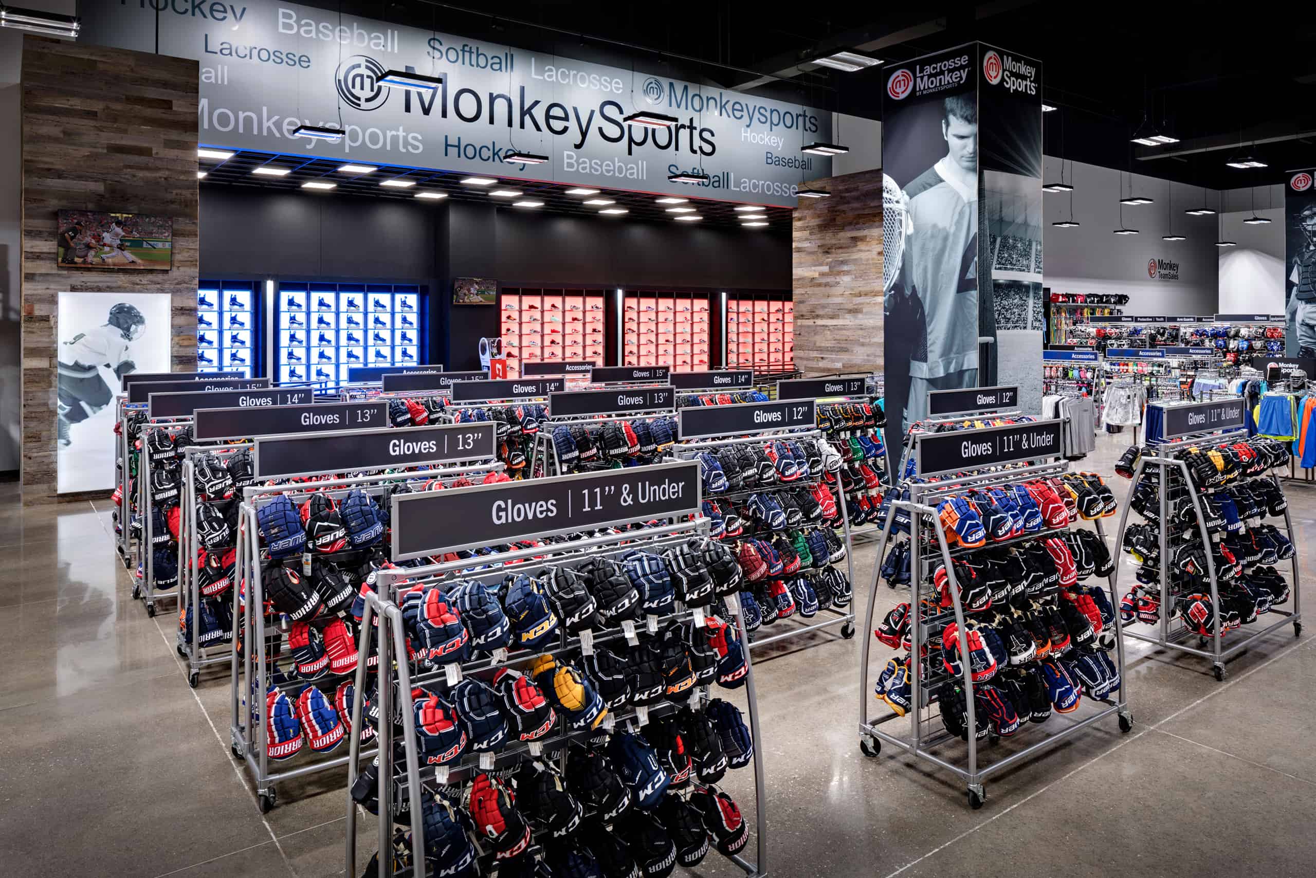 Monkeysports - OPTO International - Modular & Custom Retail Displays
