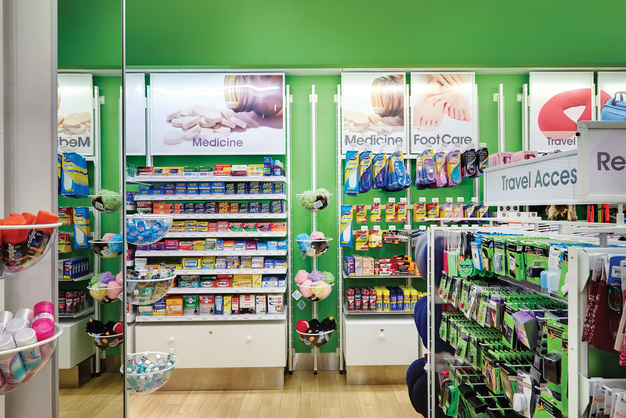 Air Essentials Airport Store - OPTO International - Modular & Custom ...