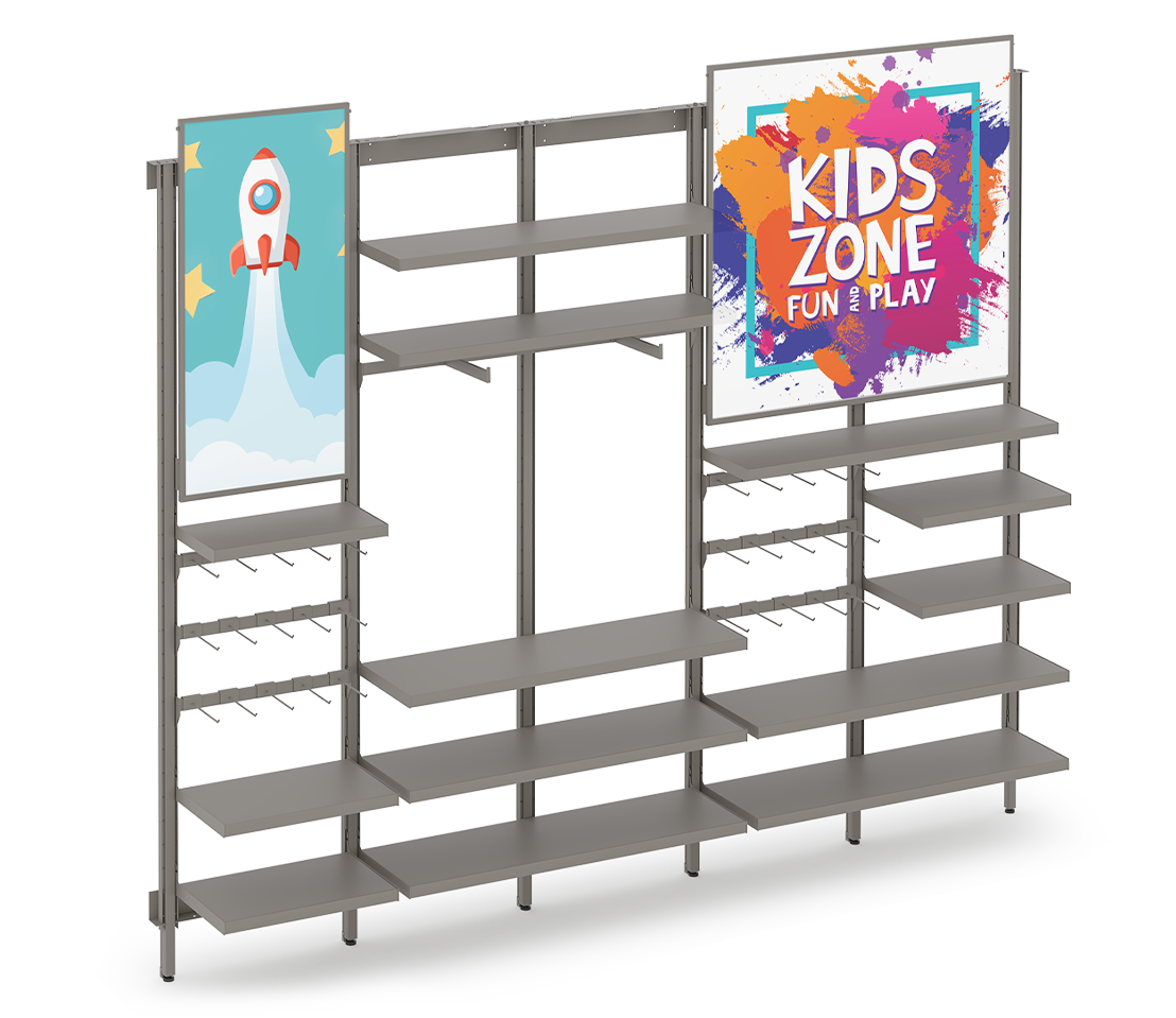 102"H Perimeter Wall (24"W Starter) - OPTO International - Modular ...