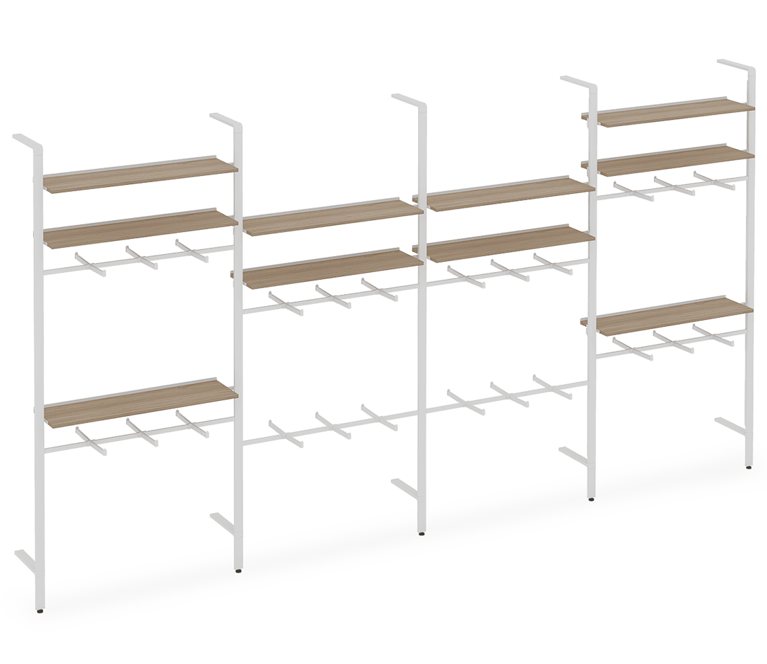 Reveal Collection Outrigger Post Wall System - OPTO International ...