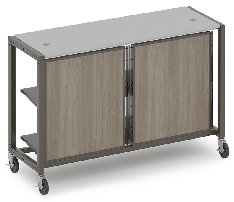 Snap! Collection Narrow Mobile Counter 53"W - OPTO International ...