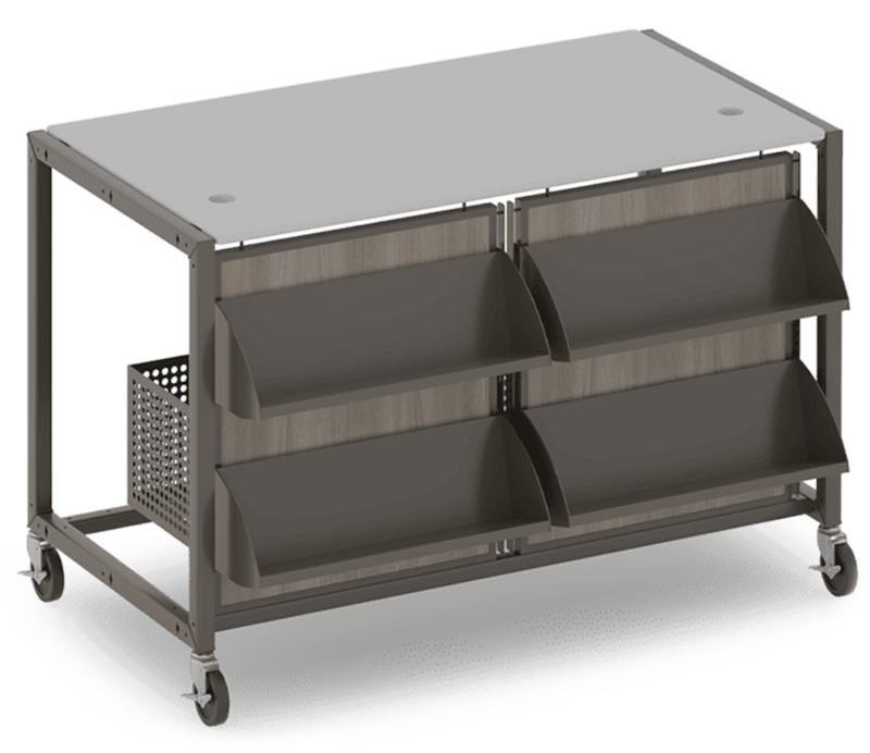 Snap! Collection Mobile Counter 53"W - OPTO International - Modular ...