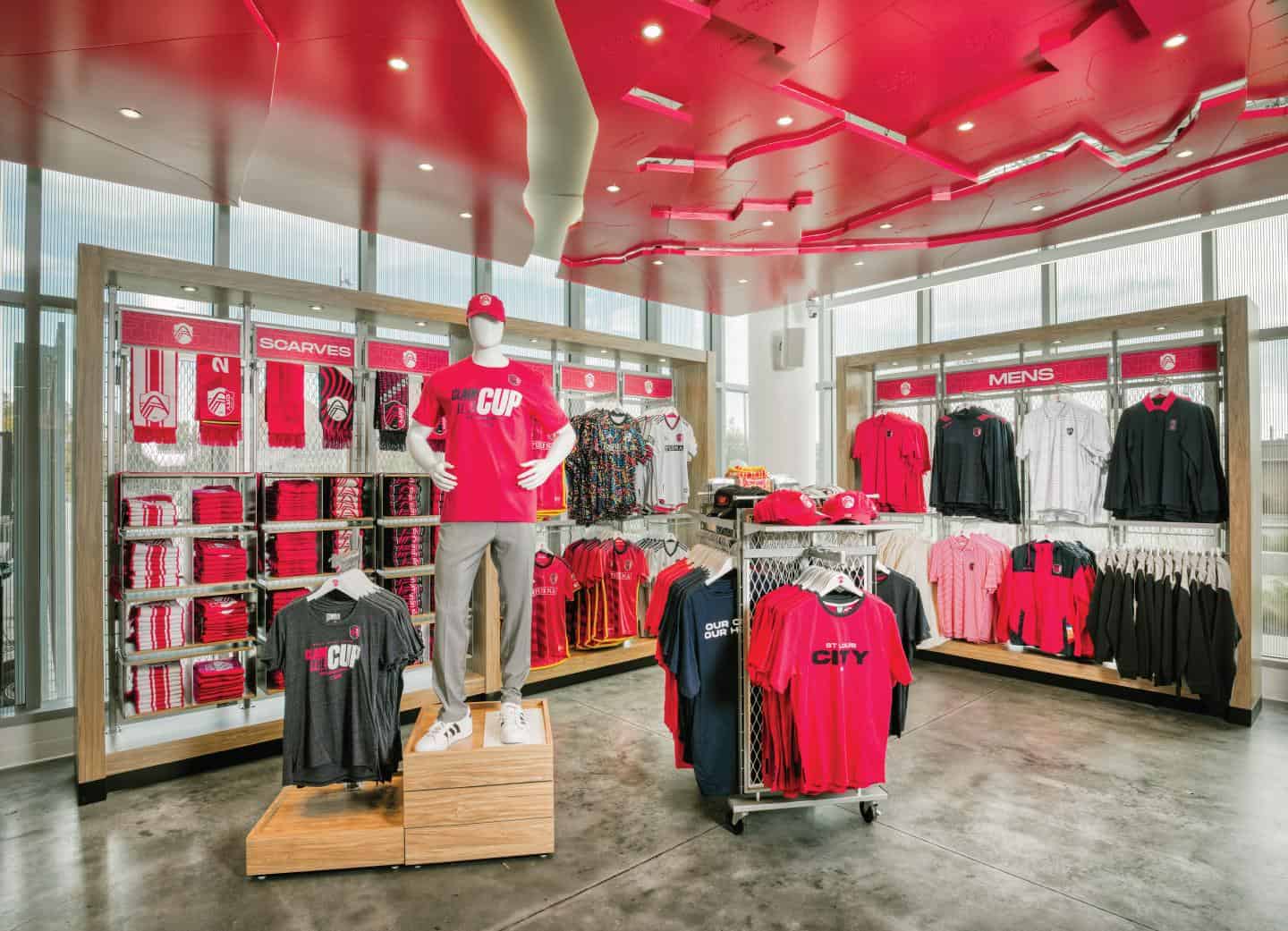 Texas Rangers Team Store - OPTO International - Modular & Custom Retail ...