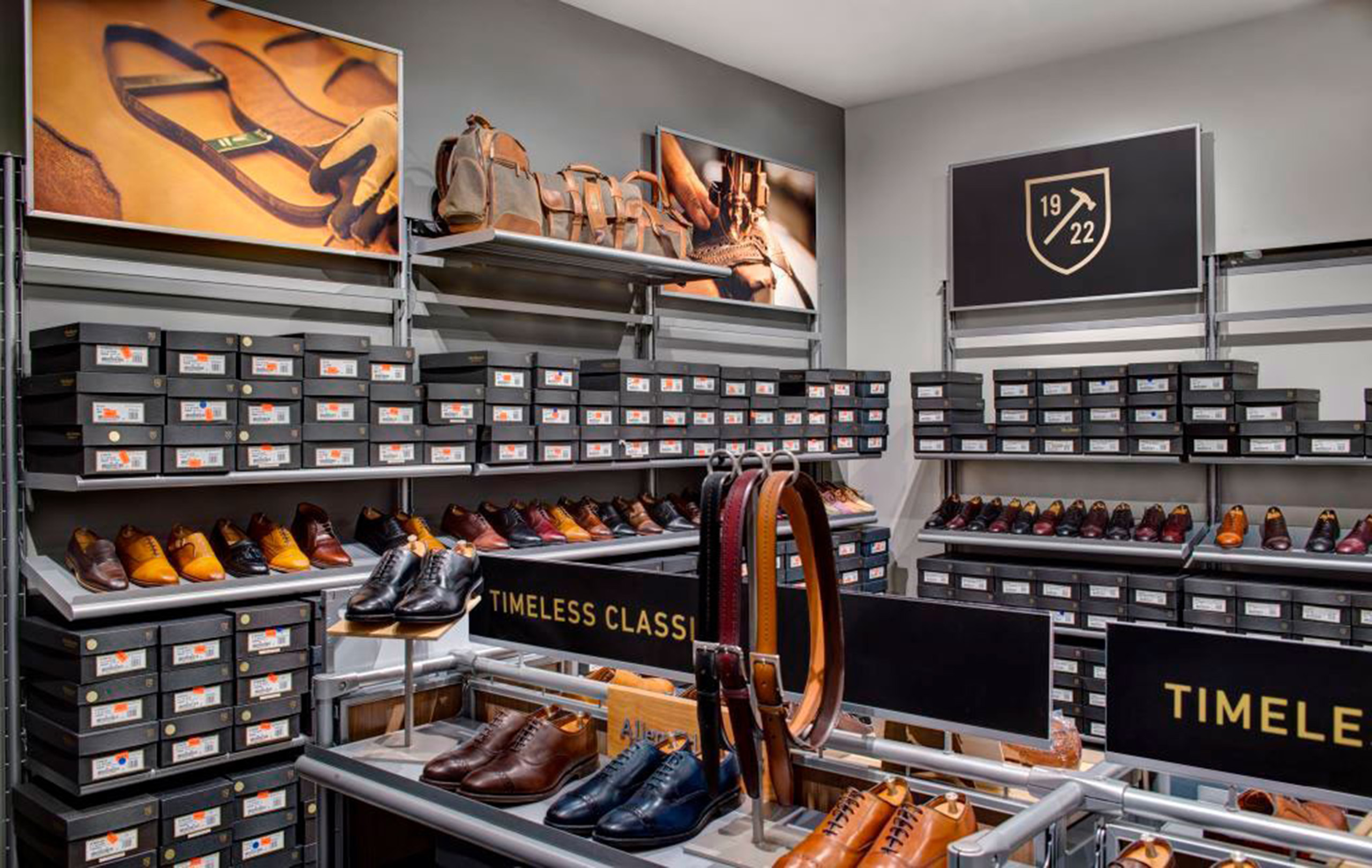 Allen Edmonds Apparel Store - OPTO International - Modular & Custom ...