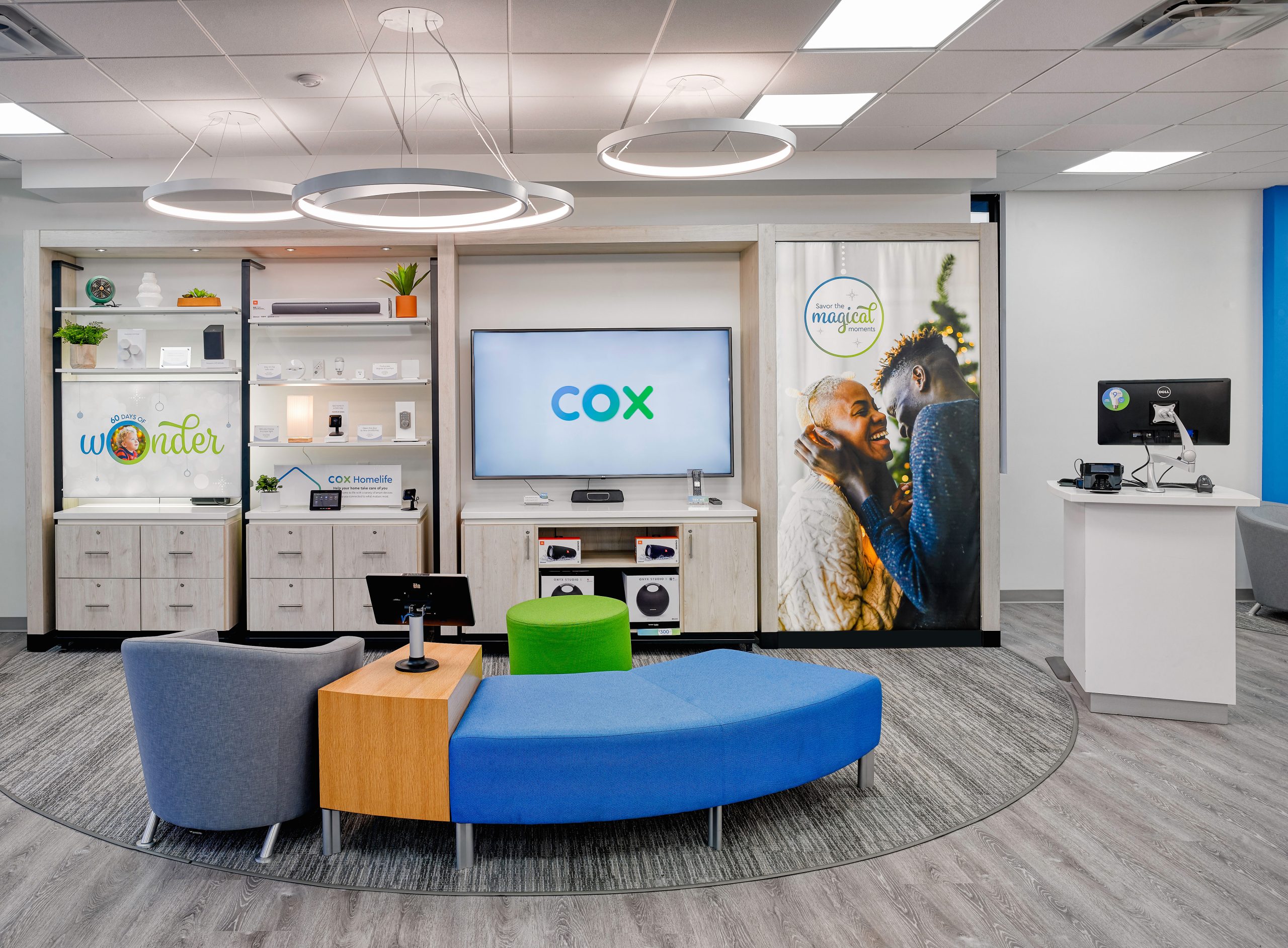Cox Communications - OPTO International - Modular & Custom Retail Displays