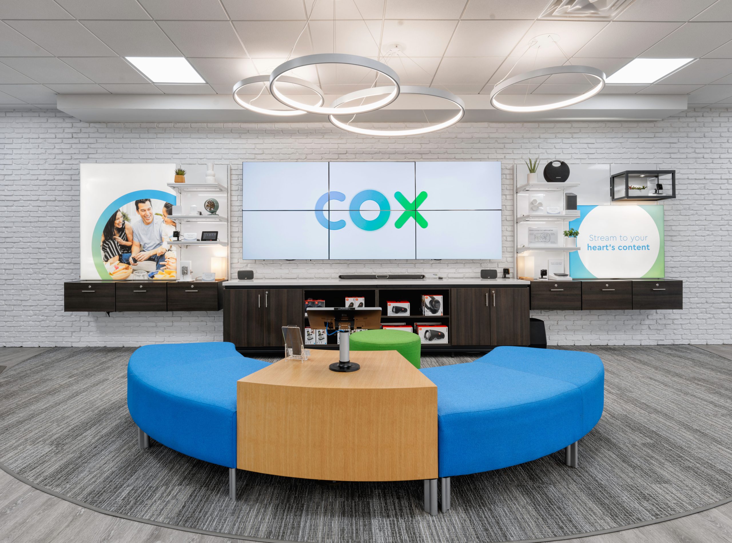 Cox Communications - OPTO International - Modular & Custom Retail Displays