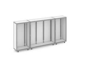 Mobile Clamshell - OPTO International - Modular & Custom Retail Displays