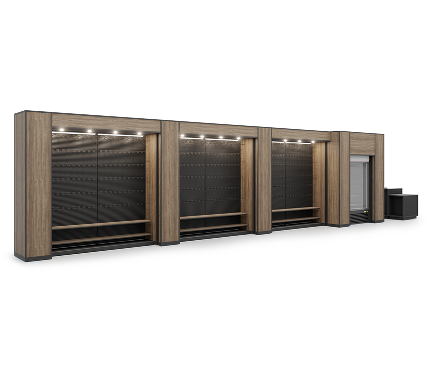 Pop-Up Collection In-Line - OPTO International - Modular Retail Displays