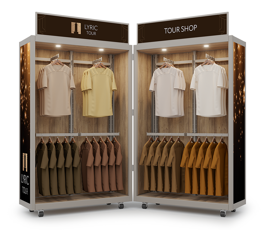 Mobile Clamshell Single-Hinge, 4-Module Kiosk - OPTO International ...